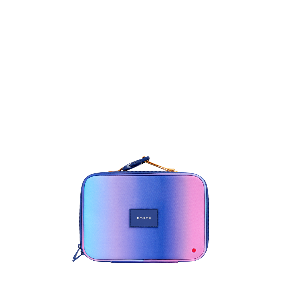 State Bags Rodgers Lunch Box - Blue / Pink Gradient – Basically Bows ...
