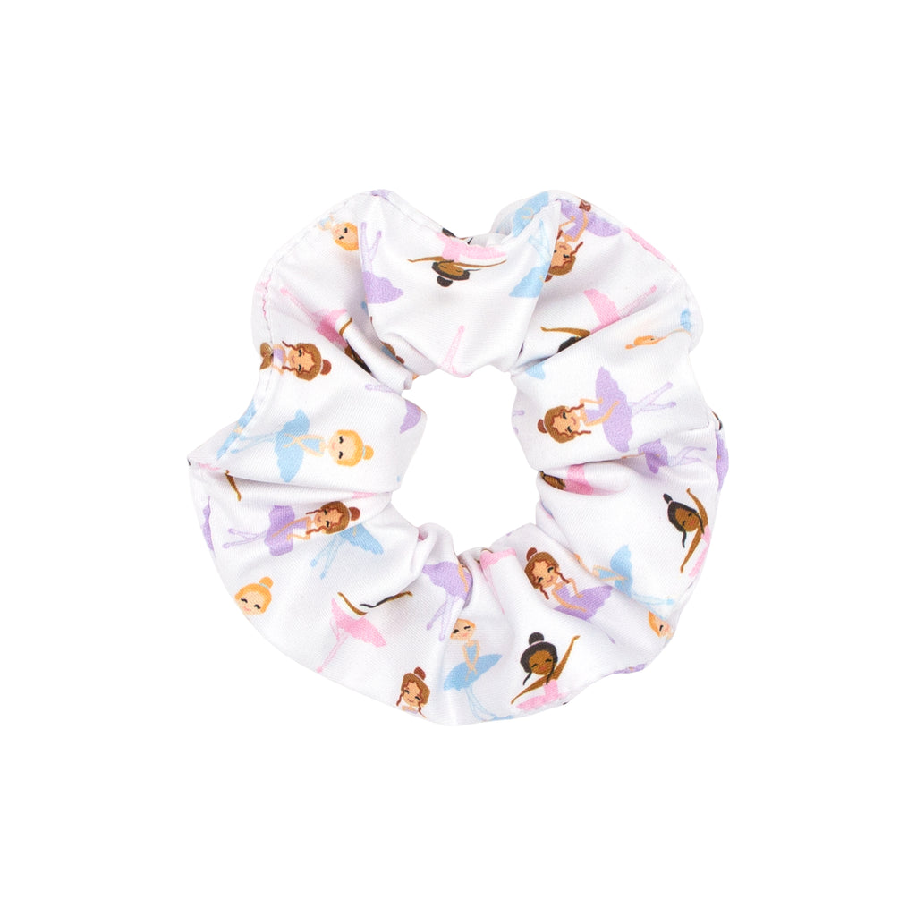 Wee Ones Dancer Print Scrunchie | Basically Bows & Bowties
