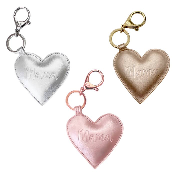 Itzy Ritzy Mama Heart Bag Charm / Keychain – Basically Bows & Bowties