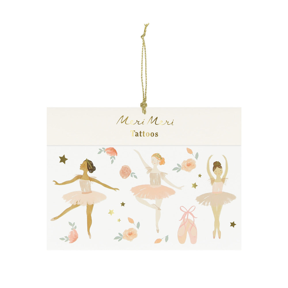 Meri Meri Ballet Tattoos – Basically Bows & Bowties