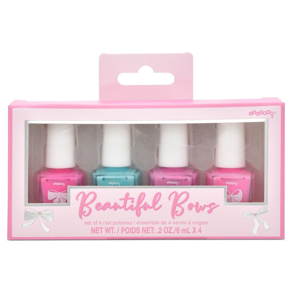 Iscream Beautiful Bows Nail Polish Set, Iscream, Iscream Beautiful Bows Nail Polish Set ...
