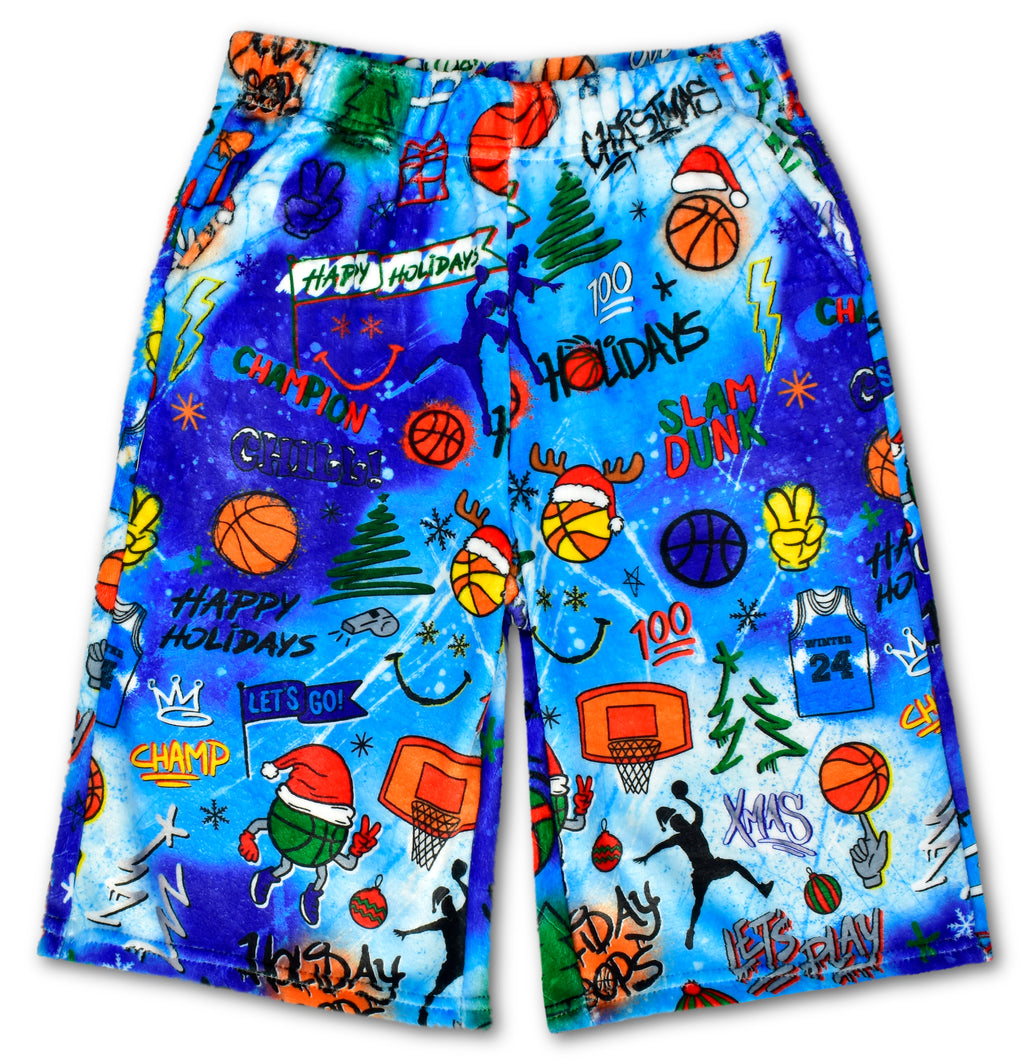 Iscream Corey Paige Holiday Hoops Plush Shorts, Iscream, Iscream Corey ...