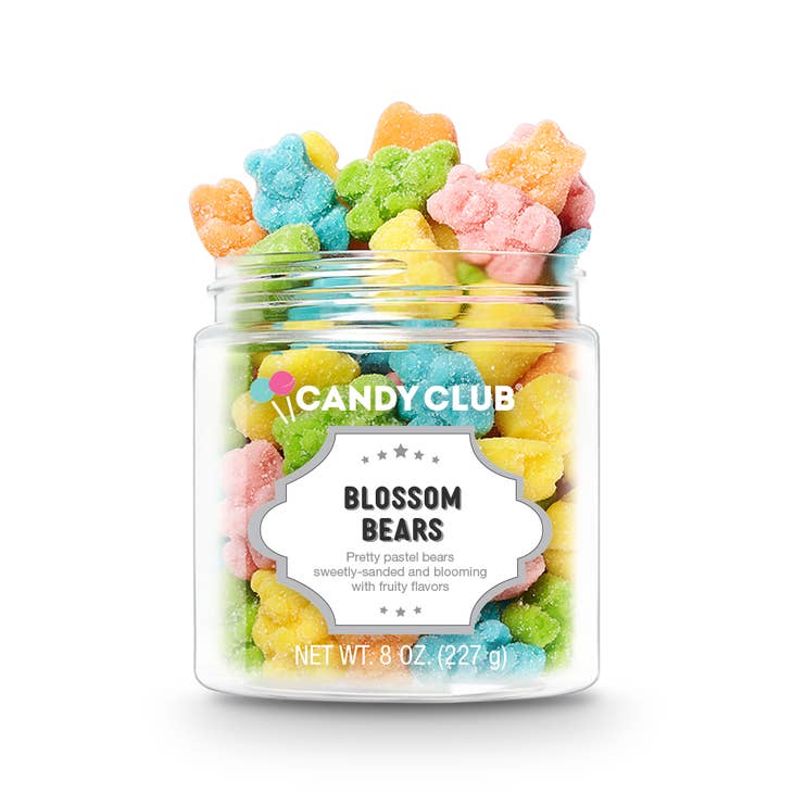Candy Club Blossom Bears Gummy Candy | Basically Bows & Bowties
