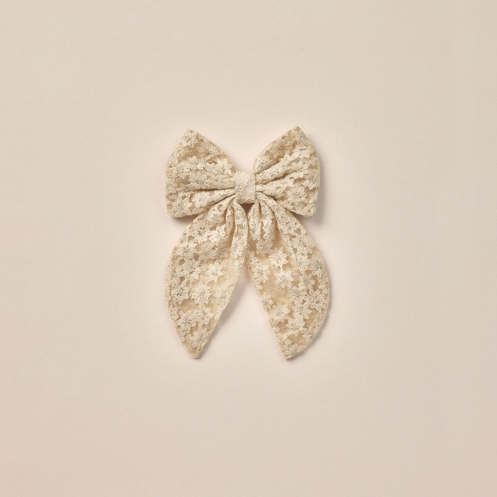 Noralee Oversized Bow in Champagne – Basically Bows & Bowties