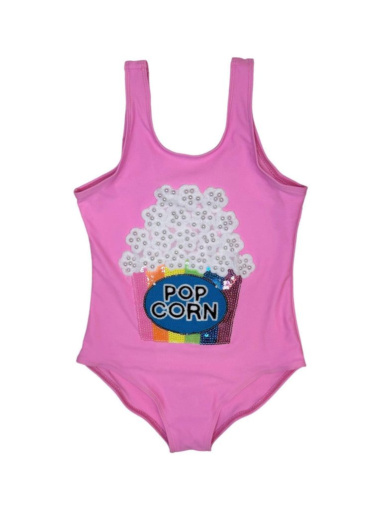 Lola and The Boys Popcorn and Pearls Swimsuit | Basically Bows & Bowties