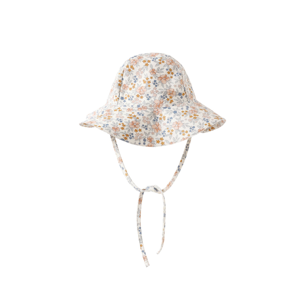 Rylee & Cru Floppy Swim Hat - Flower Field – Basically Bows & Bowties