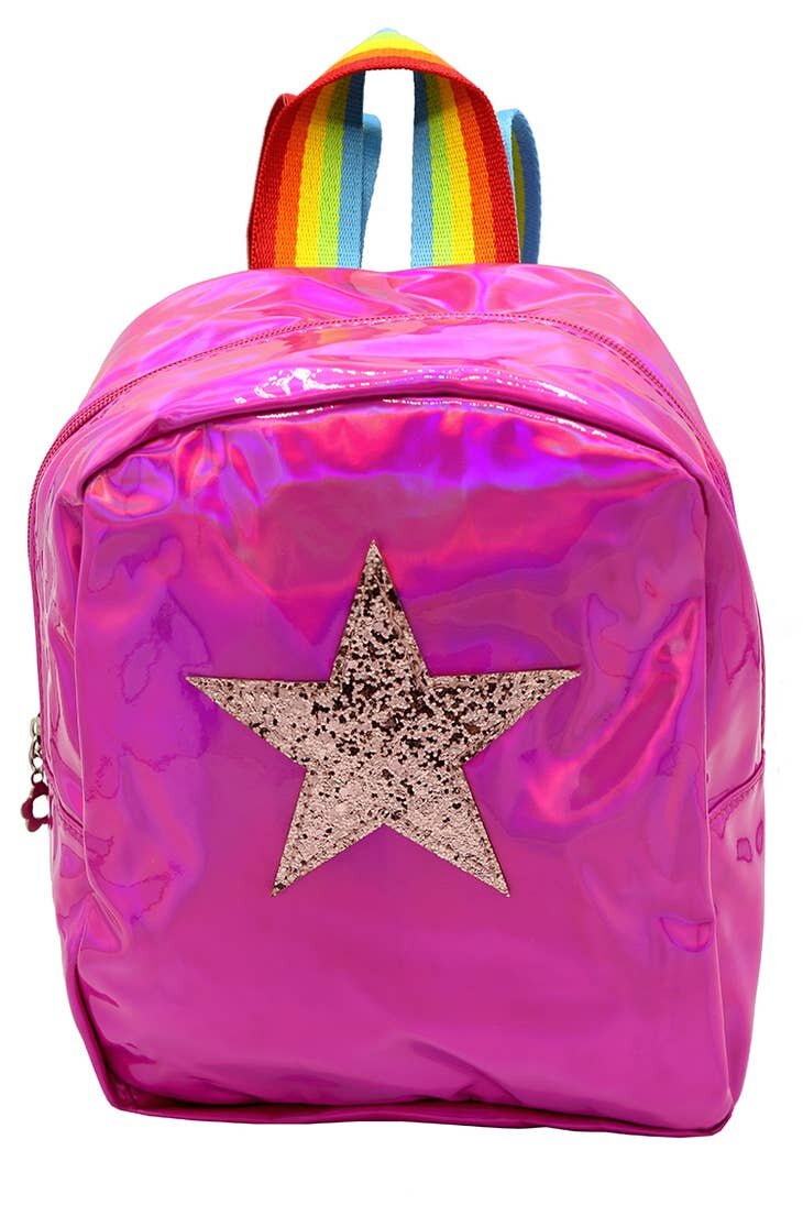 Sparkle Sisters Star Mini Backpack - Pink – Basically Bows & Bowties