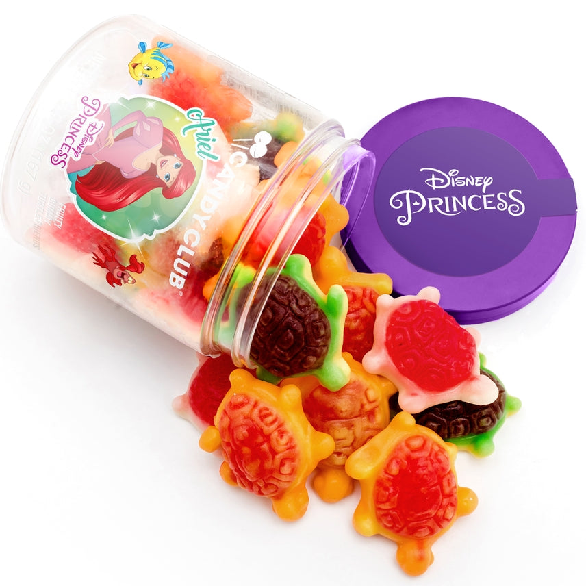 Candy Club Disney Princess Ariel Gummy Turtles | Basically Bows & Bowties