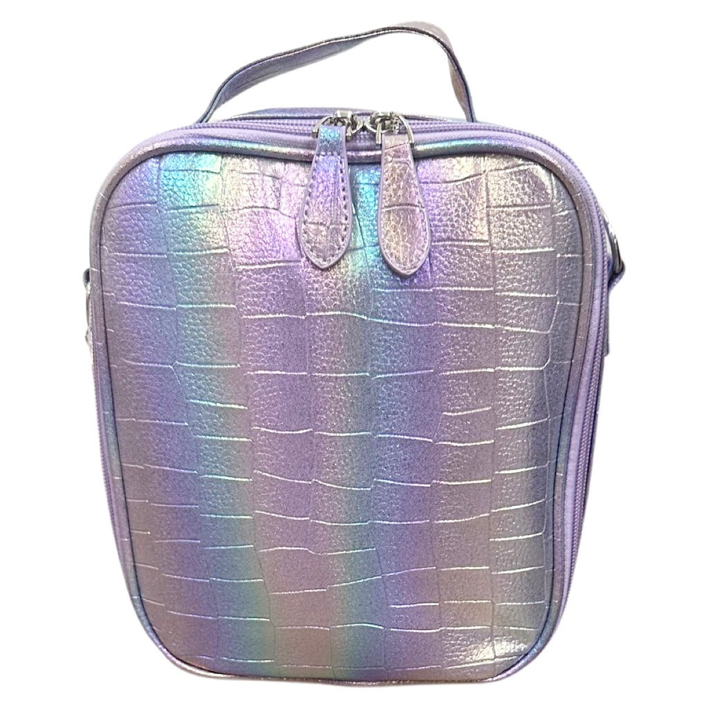 Bari Lynn Rainbow Croc Inspired Lunch Box - Lavender – Basically Bows ...