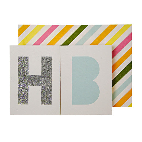 Meri Meri Happy Birthday Banner Card – Basically Bows & Bowties