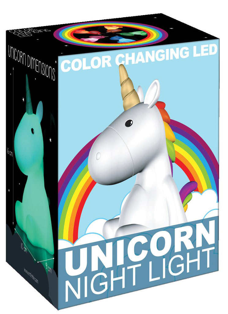 Iscream LED Color Changing Unicorn Night Light | Basically Bows & Bowties