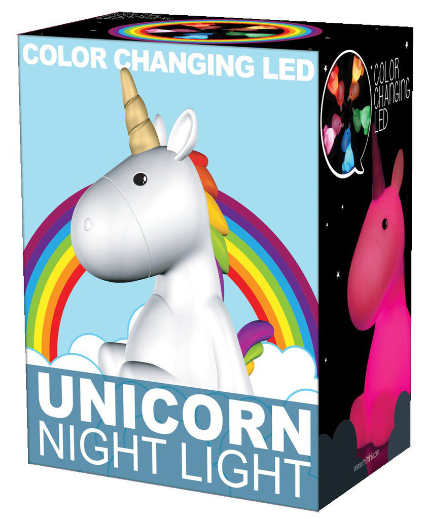 Iscream LED Color Changing Unicorn Night Light | Basically Bows & Bowties