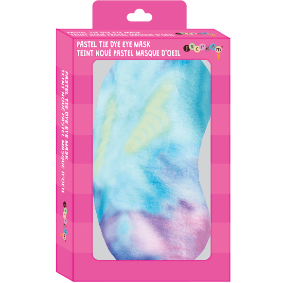 Iscream Pastel Tie Dye Eye Mask | Basically Bows & Bowties