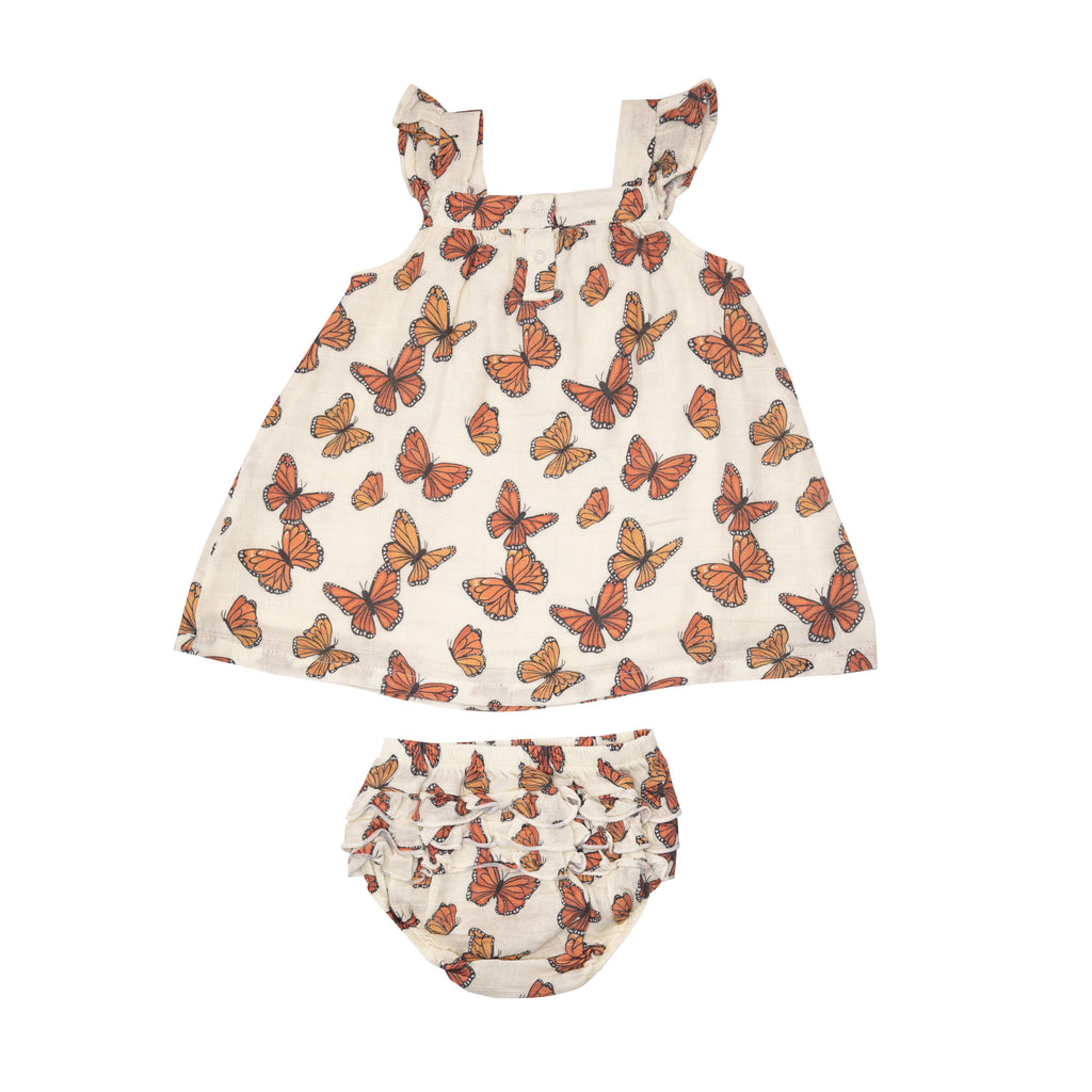 Angel Dear Monarch Butterflies Sundress | Basically Bows & Bowties