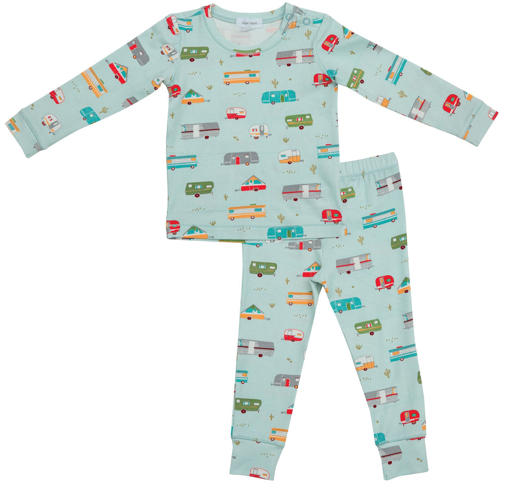 Angel Dear Happy Campers Bamboo Lounge Wear Set – Basically Bows & Bowties