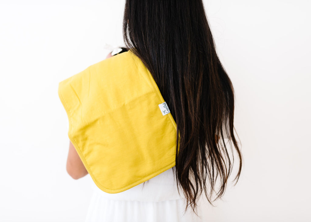 Copper Pearl Stone Burp Cloth Set | Basically Bows & Bowties