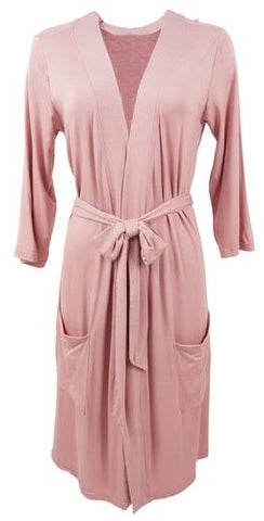 Posh Peanut Dusty Rose Mommy Robe | Basically Bows & Bowties