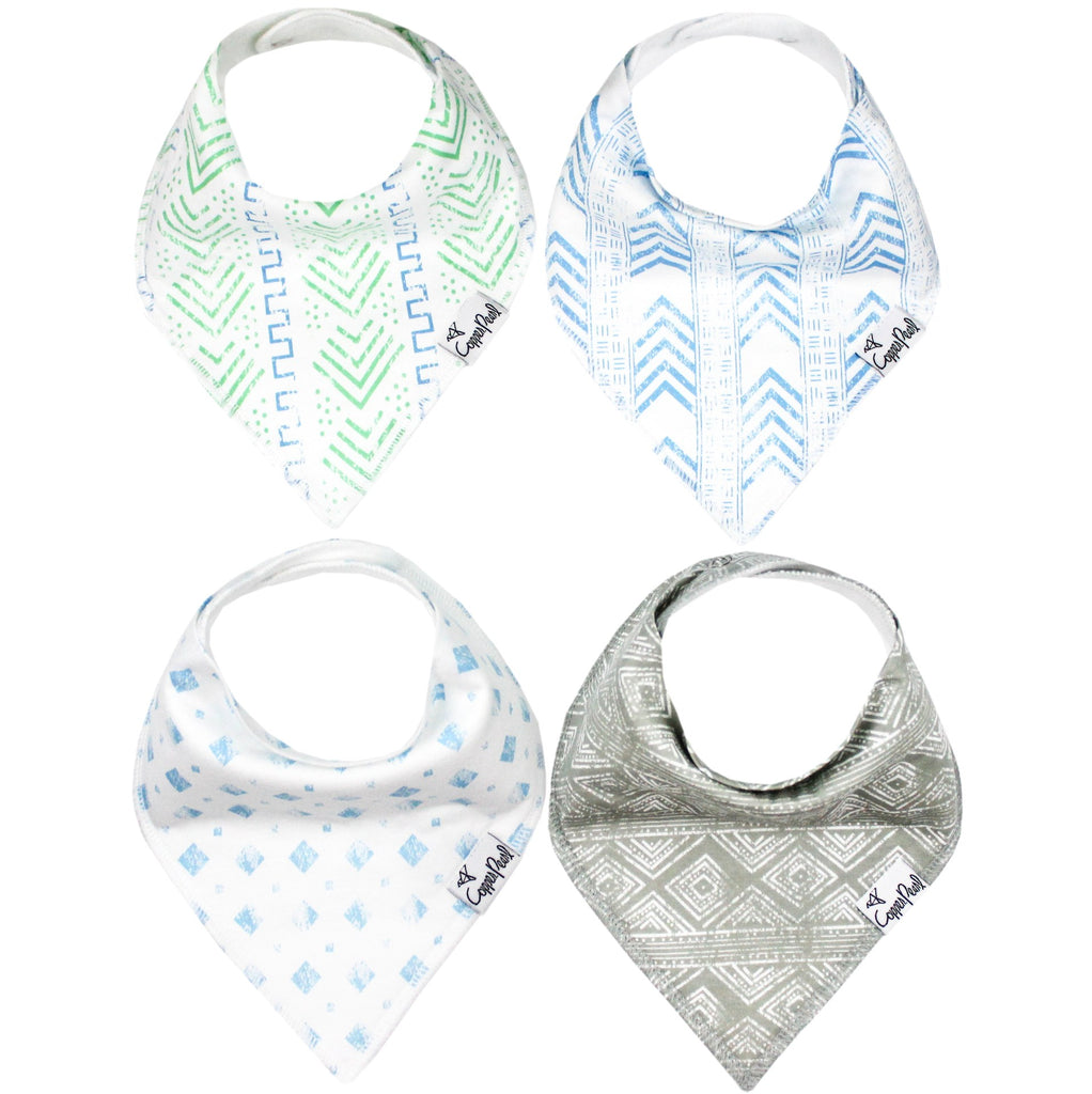 Copper Pearl Jude Bandana Bib Set | Basically Bows & Bowties
