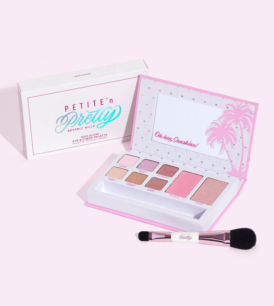Petite 'n Pretty 9021-Glow Eye & Cheek Palette – Basically Bows & Bowties