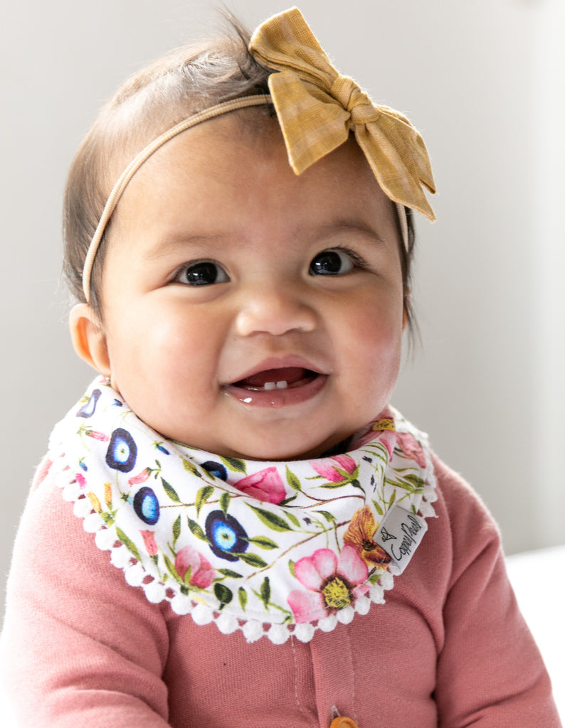 Copper Pearl Isabella Fashion Bib Set | Basically Bows & Bowties