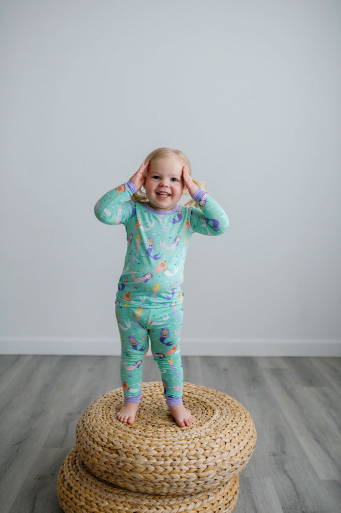 Little Sleepies Mermaid Magic Pajama Set | Basically Bows & Bowties