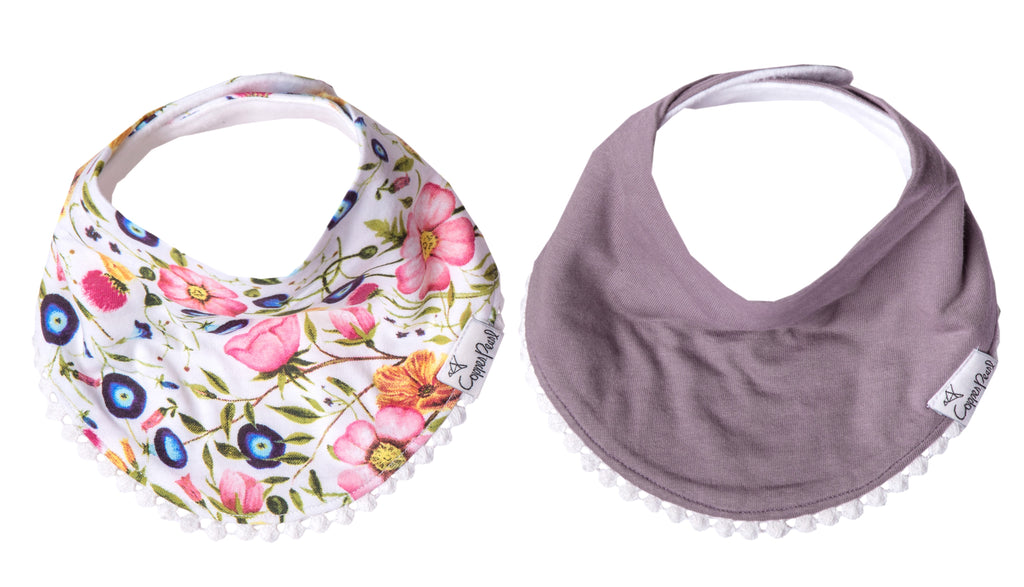 Copper Pearl Isabella Fashion Bib Set | Basically Bows & Bowties