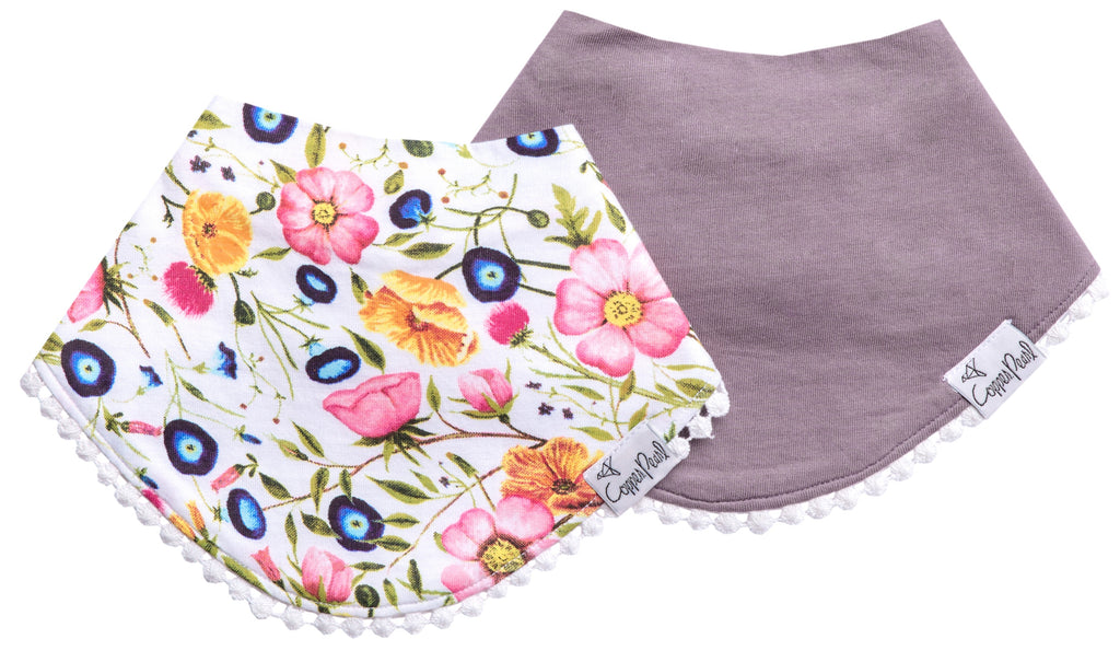 Copper Pearl Isabella Fashion Bib Set | Basically Bows & Bowties