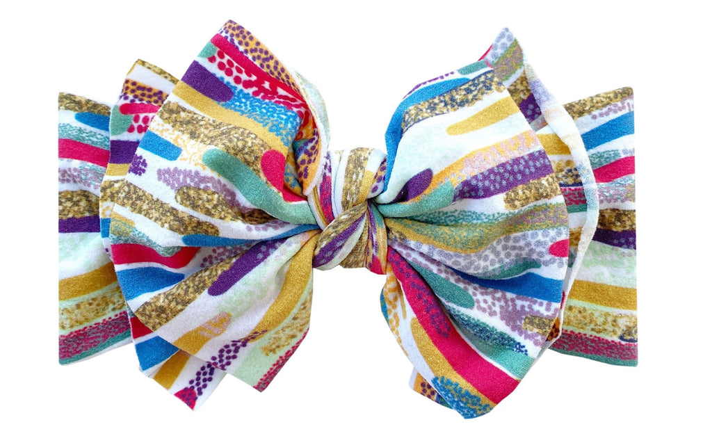 Baby Bling Autumn Layers Printed FAB-BOW-LOUS | Basically Bows & Bowties