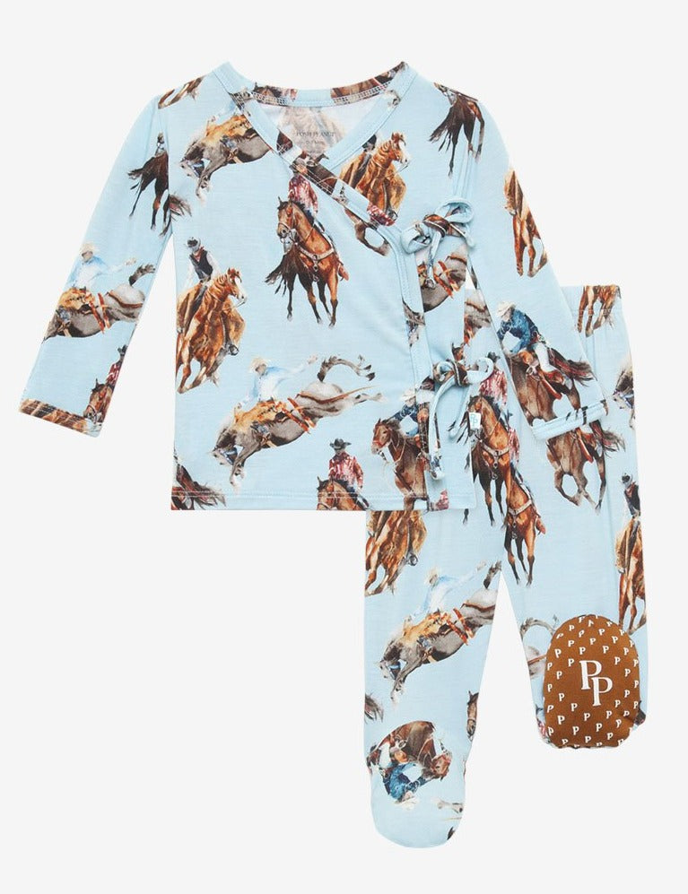 Posh Peanut Brody Tie Front Kimono Set – Basically Bows & Bowties