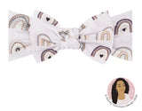 Baby Bling Unity Rainbow Printed Knot Headband | Basically Bows & Bowties