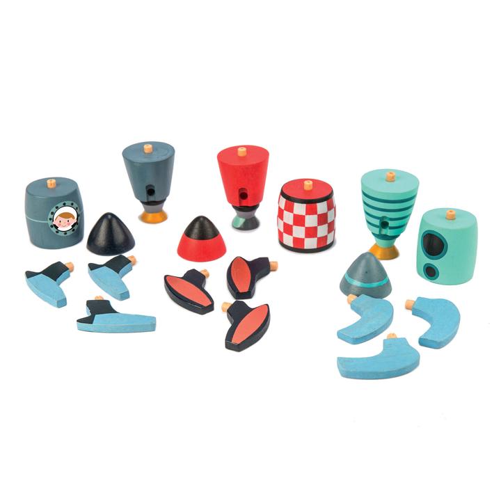 Tender Leaf Toys Rocket Construction – Basically Bows & Bowties
