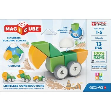 Geomag Magic Cube 13pc Set, Geomag, Geomag Magic Cube 13pc Set ...