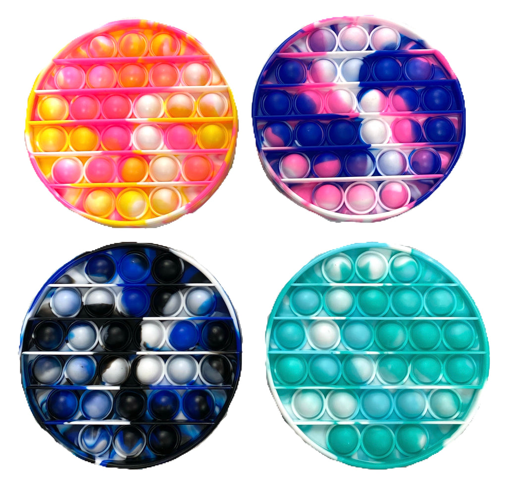 In N Out Pop It Fidget Toy - Marble Circle (4 Colors) | Basically Bows ...