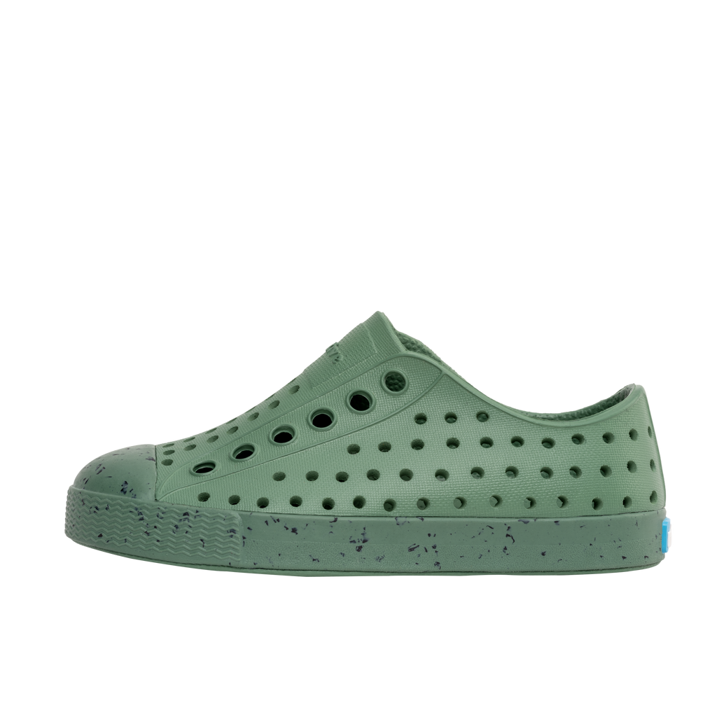 Native Jefferson Bloom Shoes - Ivy Green/ Ivy Green/ Jiffy Speckles ...